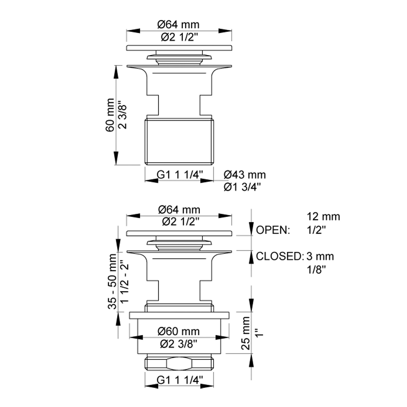VOLA tension ring for grip NR21 8/12/16mm VR2279