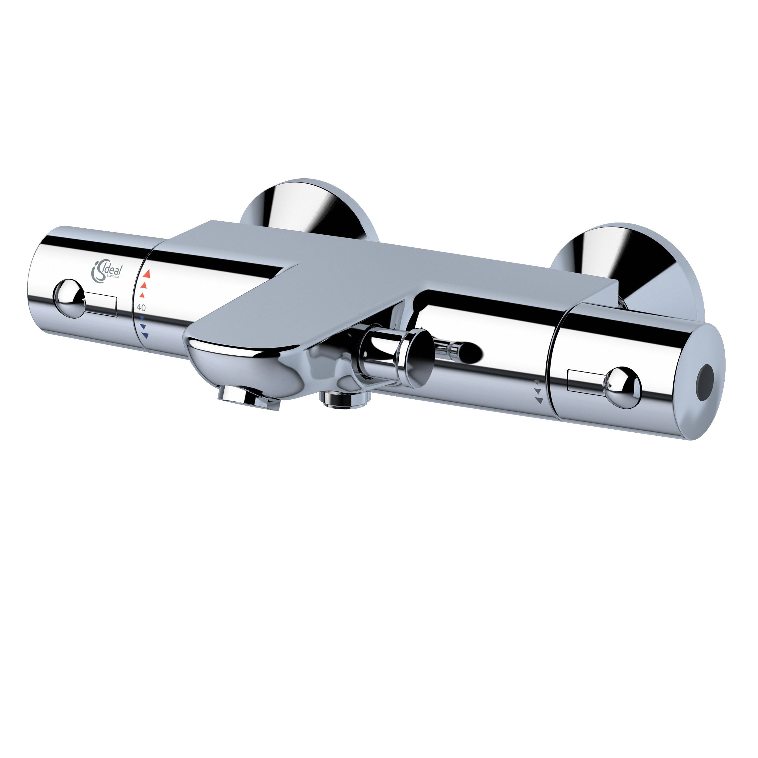 Ideal Standard CeraTherm 50 bath thermostat with chrome fittings – KranenSpecialist BV