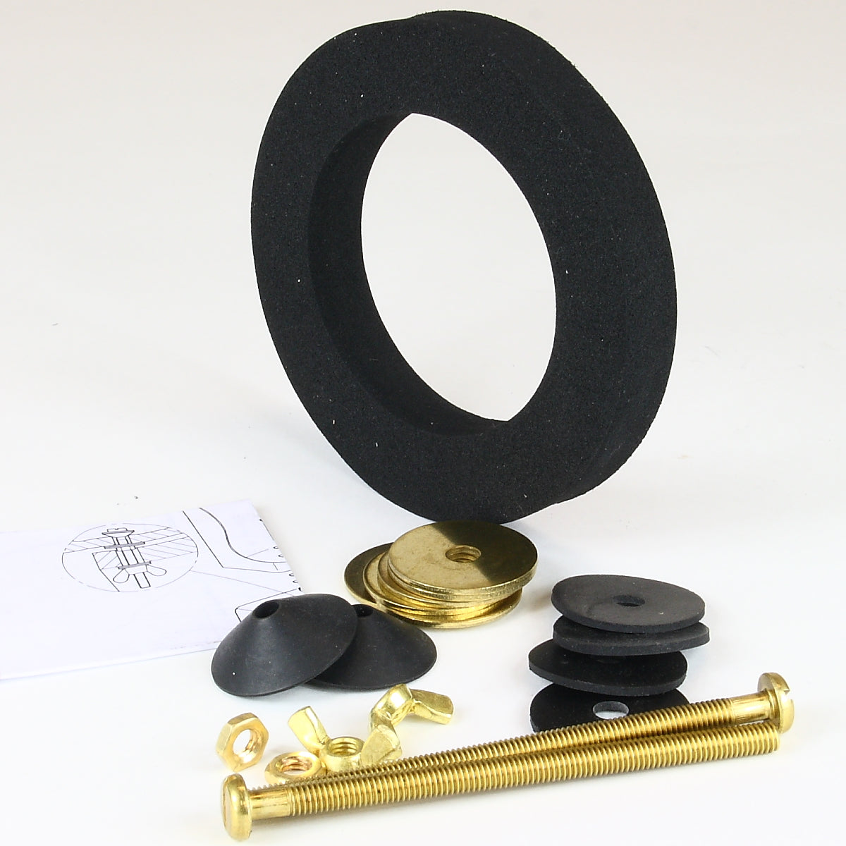Grohe DAL Fixing set Duoblok / ceramic reservoir with felt ring 43500000