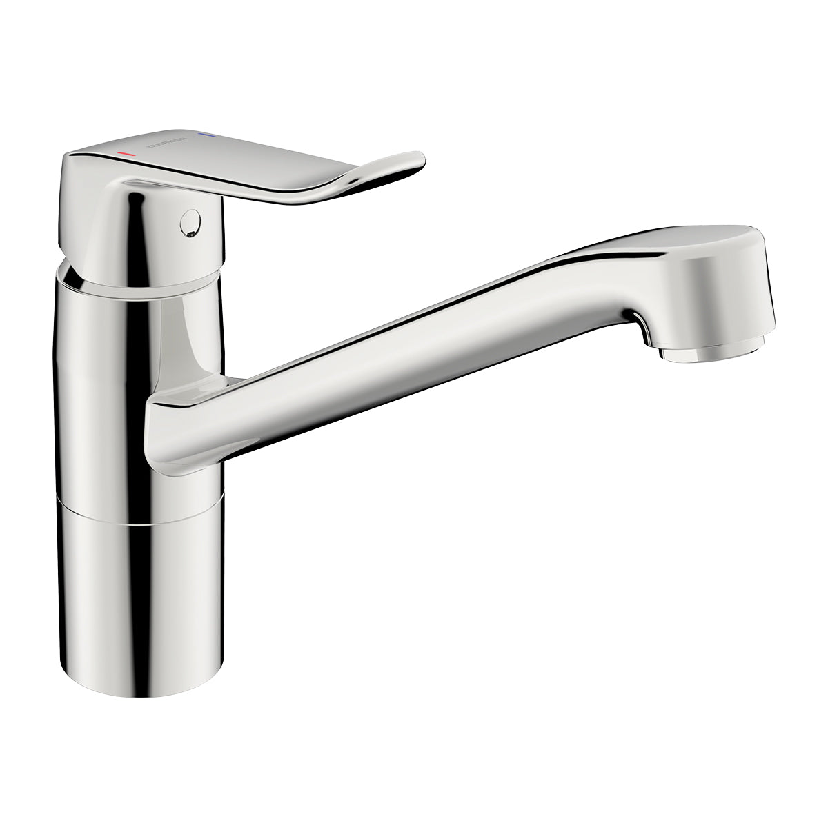 Hansa Hansacare 1-handle kitchen faucet with swivel spout and ergonomi