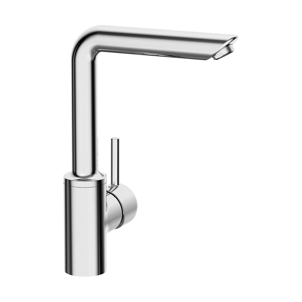 Hansa Hansavantis single-lever kitchen faucet with high swivel spout L