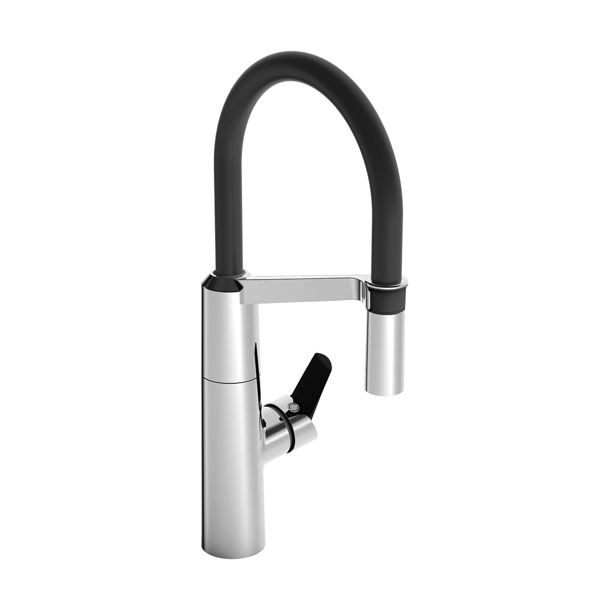 Hansa Hansafit 1-handle kitchen faucet with high swivel flexible spout