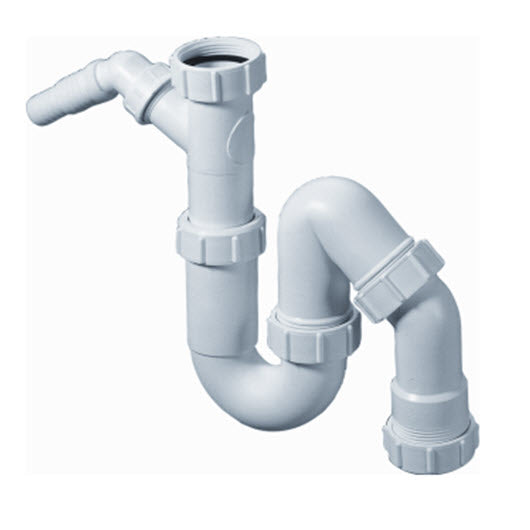 McALPINE plastic universal siphon with Komo quality mark with washing ...