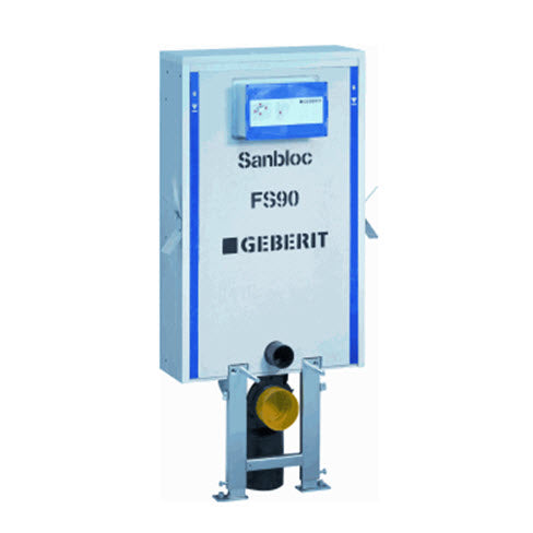 Geberit Sanbloc wc-element FS90 met reservoir UP320 met frontbediening