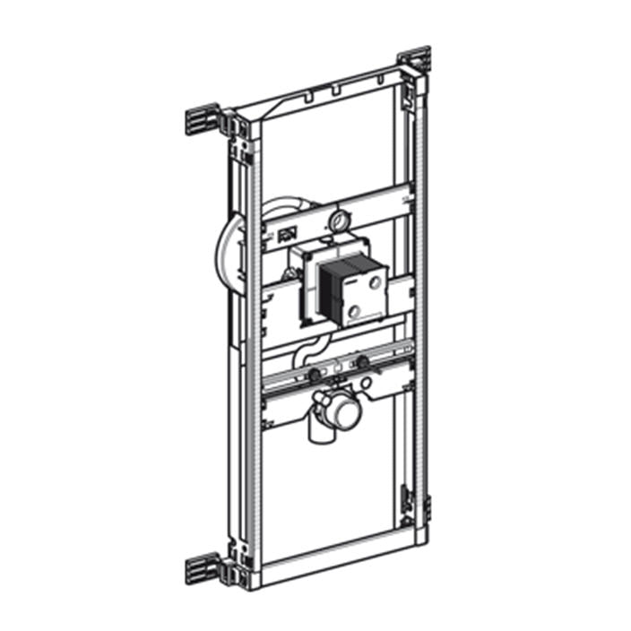 Geberit Kombifix urinal element control not visible high 109-127cm ...