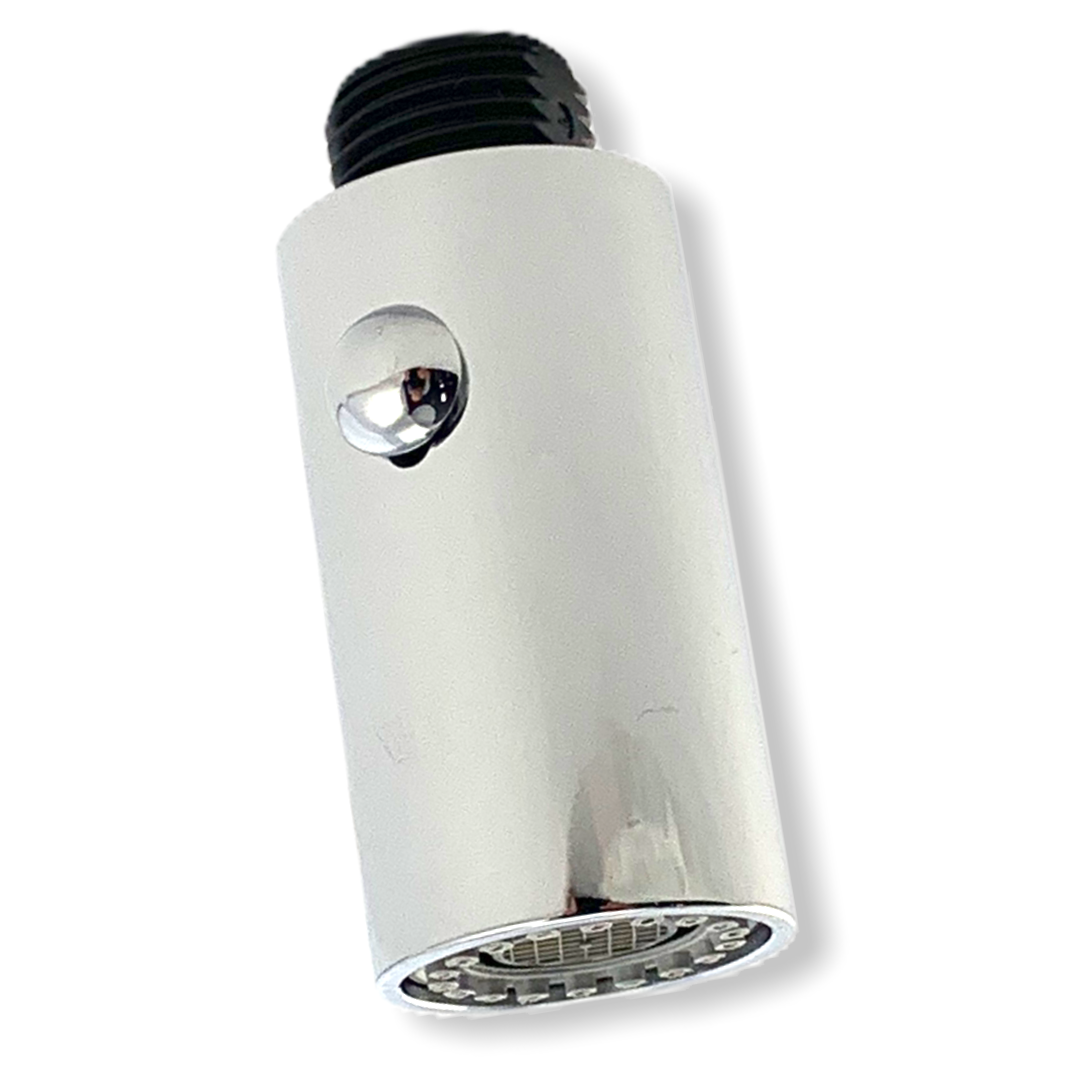 Echtermann metal hand shower with diverter knob Chrome
