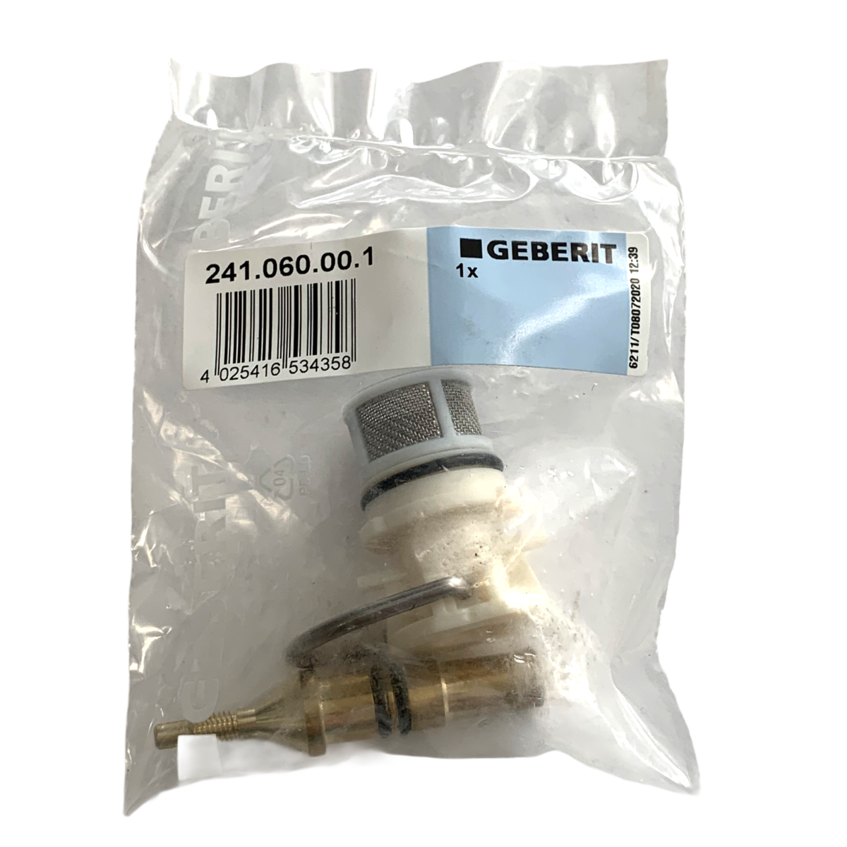 Geberit Inregelschroef met filter UR UP Artikelnummer 241.060.00.1