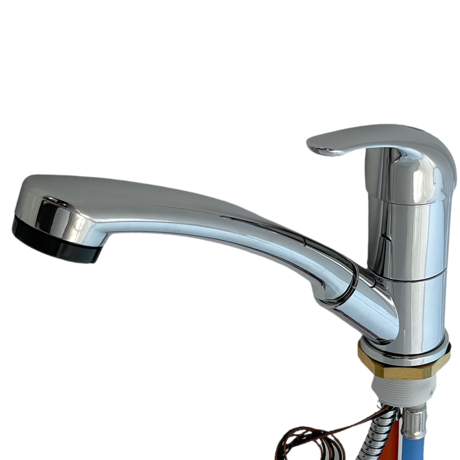Reich Ceramic Kama mixer tap with Duett shower for caravan, camper or