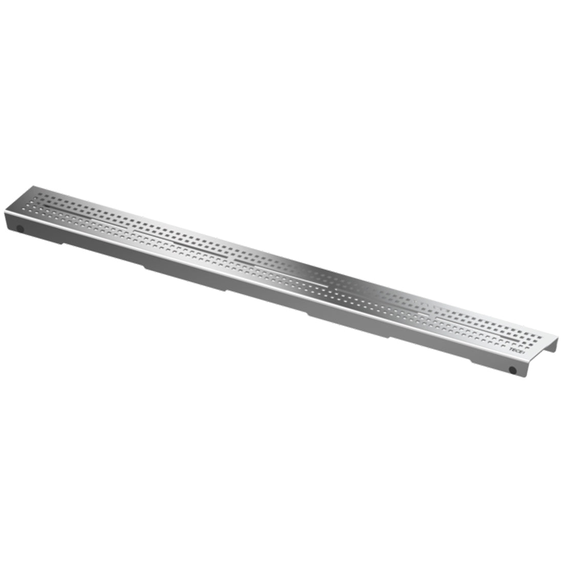 TECE Design grate "quadratum" for shower drain, straight, polished, 90 ...