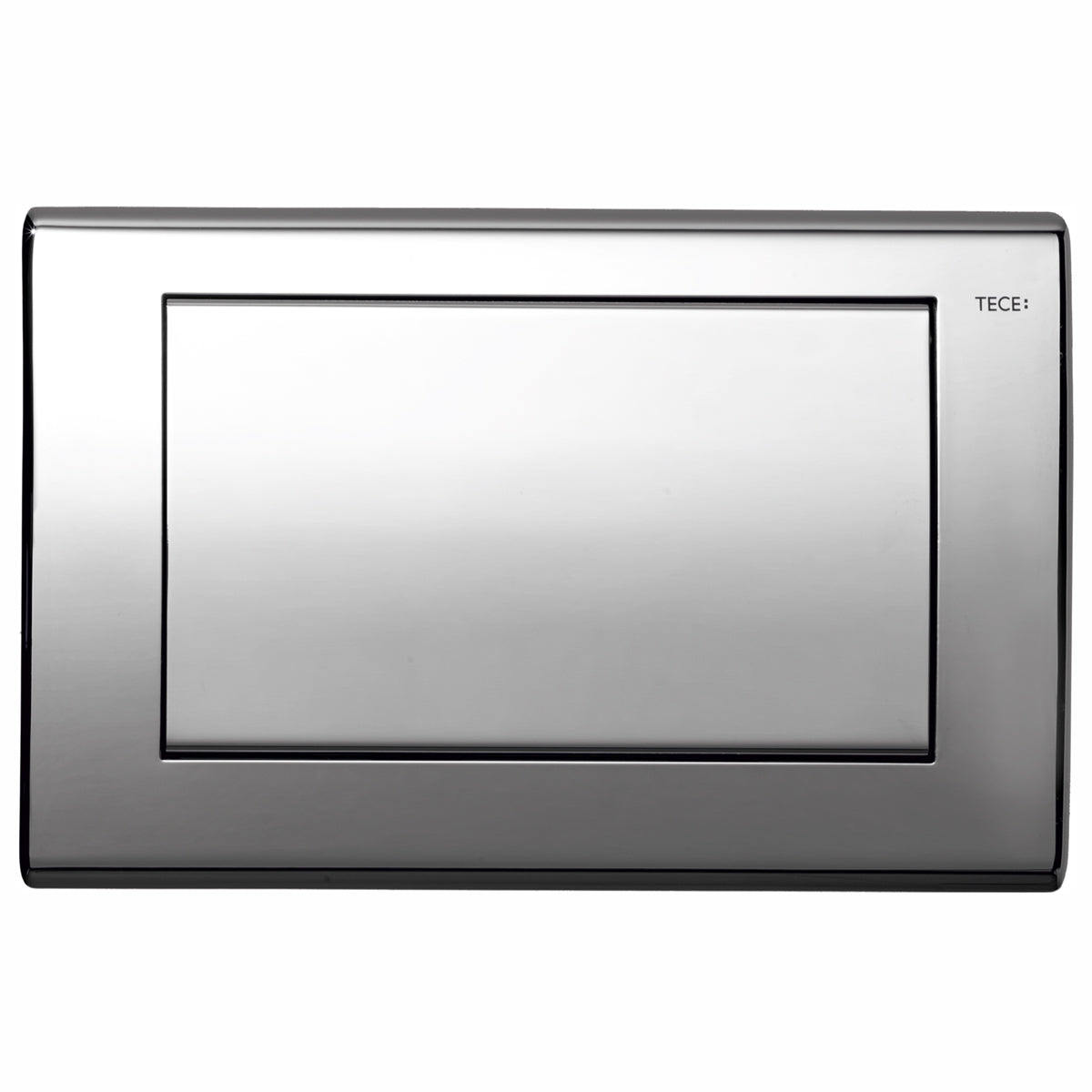 TECE planus toilet flush plate stainless steel, single flush technolog