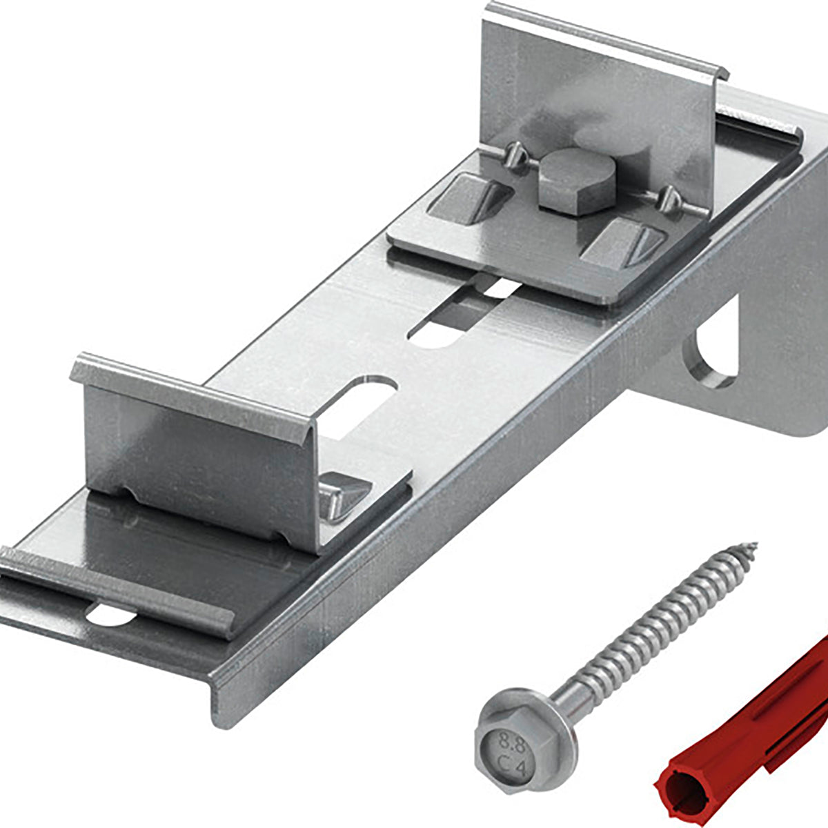 Double mounting plate, long version